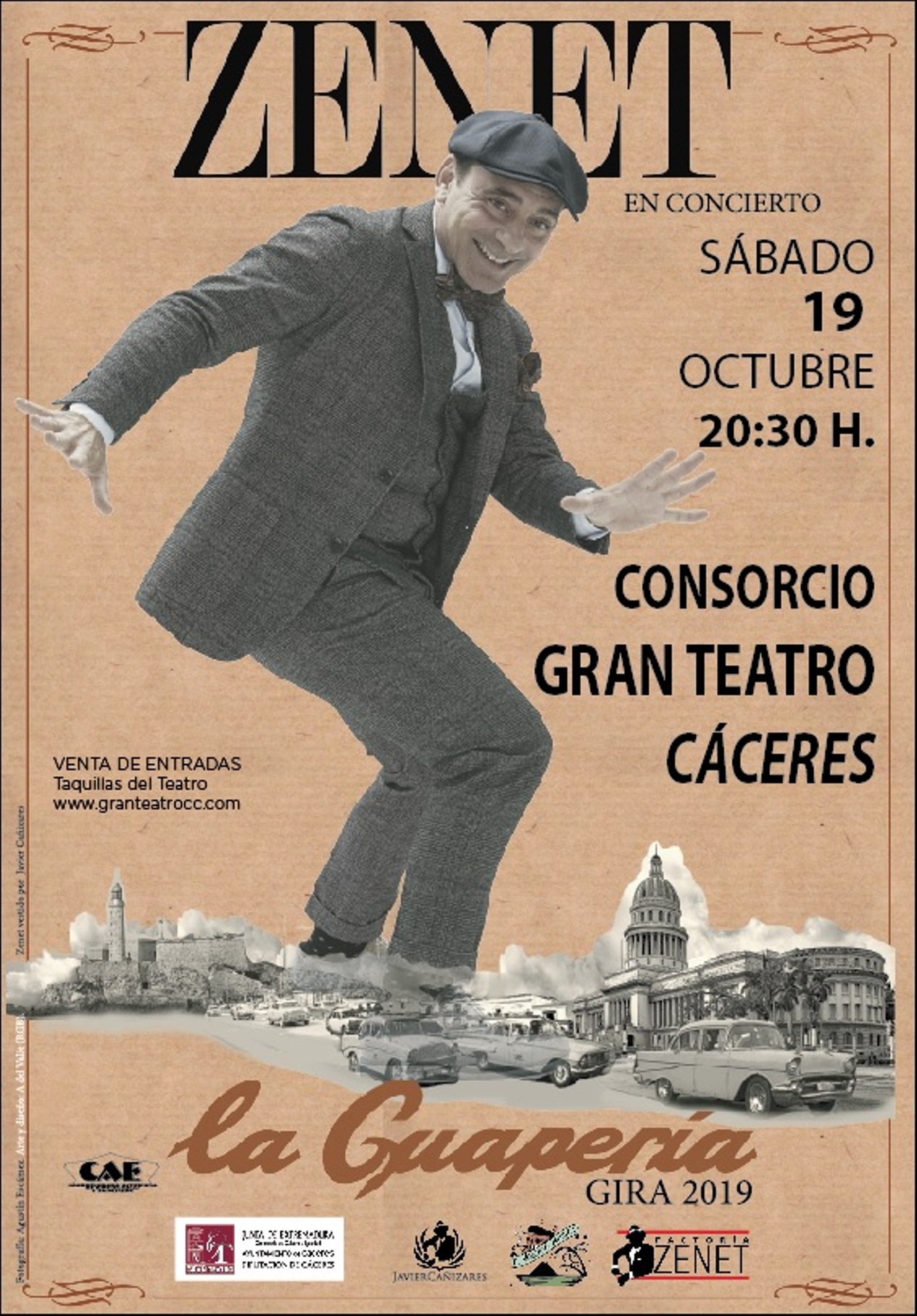 ZENET. Presenta LA GUAPERIA. Consorcio Gran Teatro de Cáceres