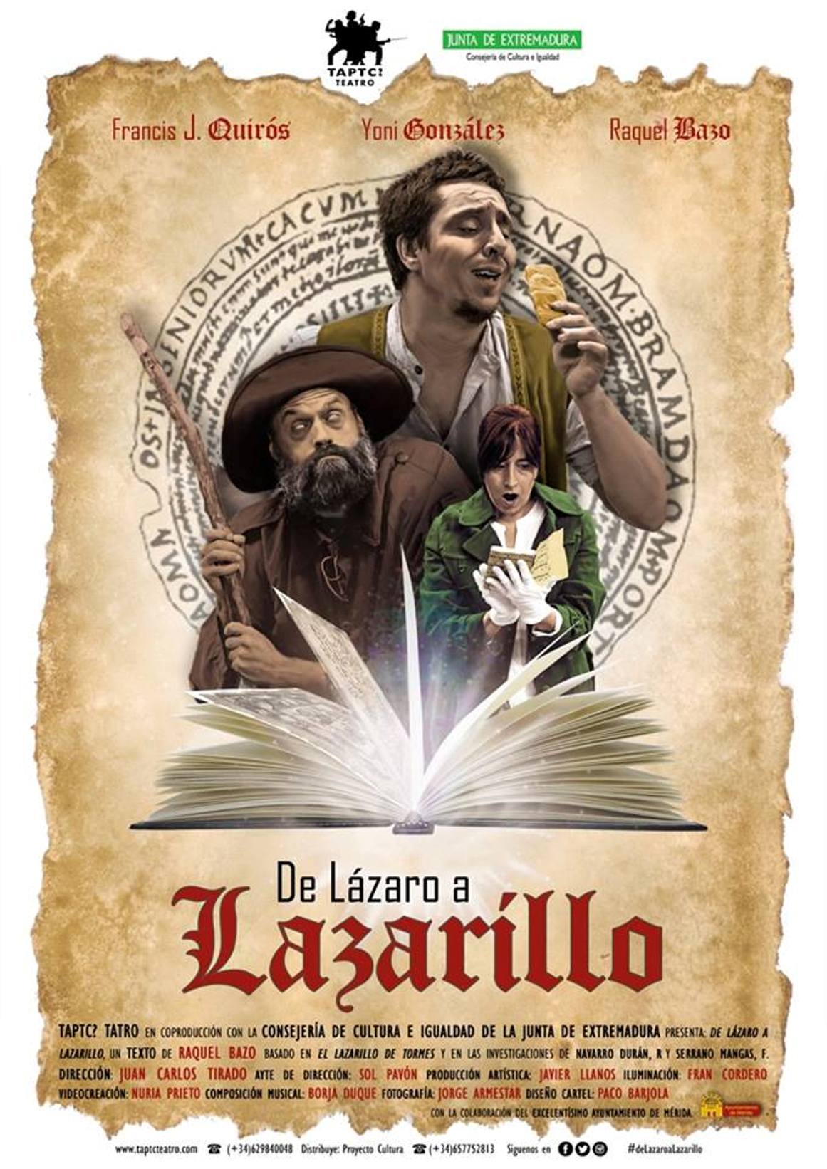 DE LAZARO A LAZARILLO, Con motivo del dia mundial del Teatro. Consorcio ...