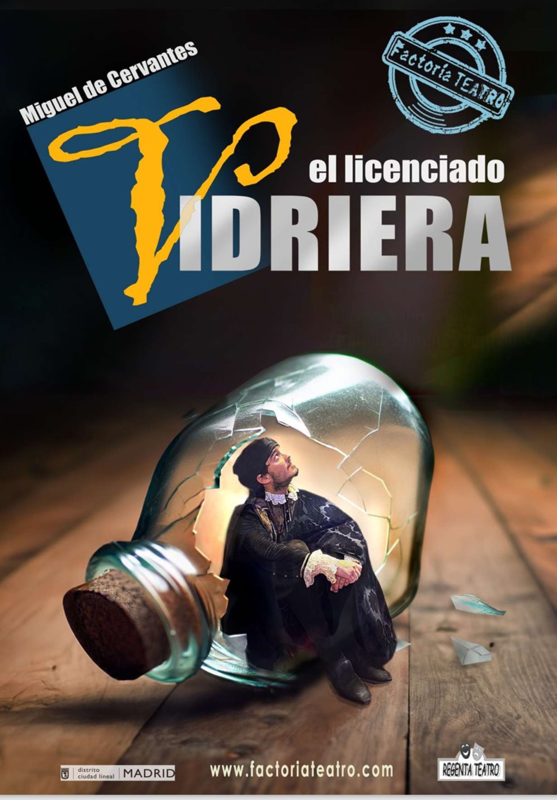 EL LICENCIADO VIDRIERA. Consorcio Gran Teatro de Cáceres